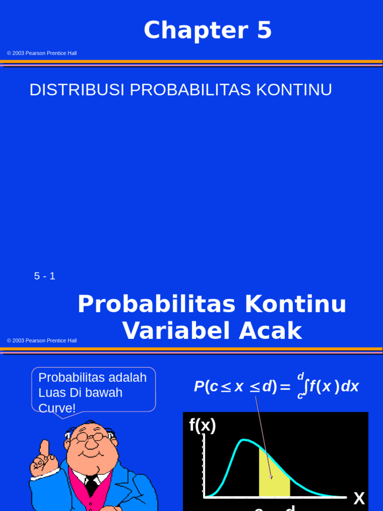 Distribusi Prob Continue | PDF | Normal Distribution | Descriptive ...