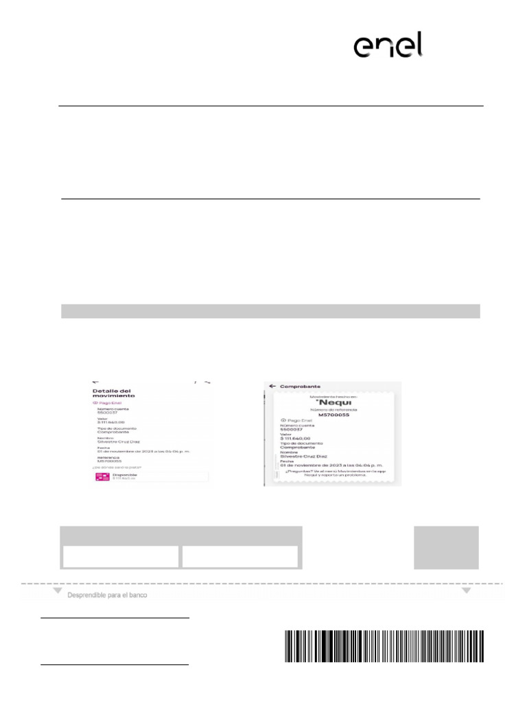 Factura Codensa | PDF