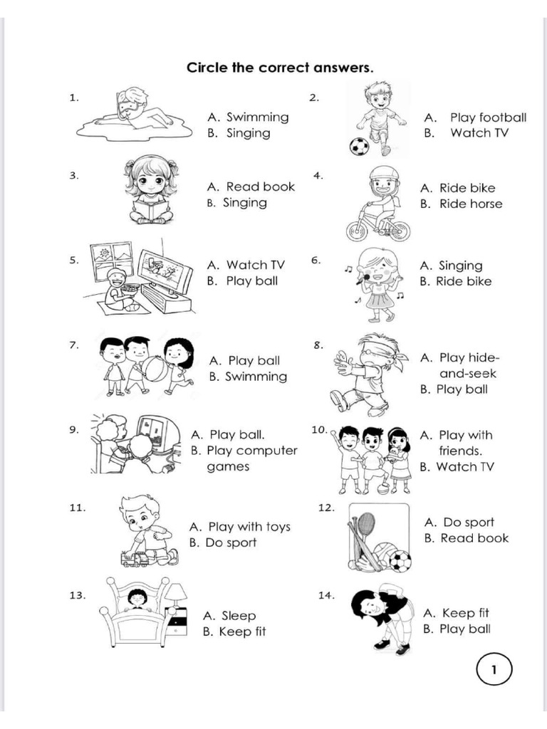 Latihan English Linus | PDF