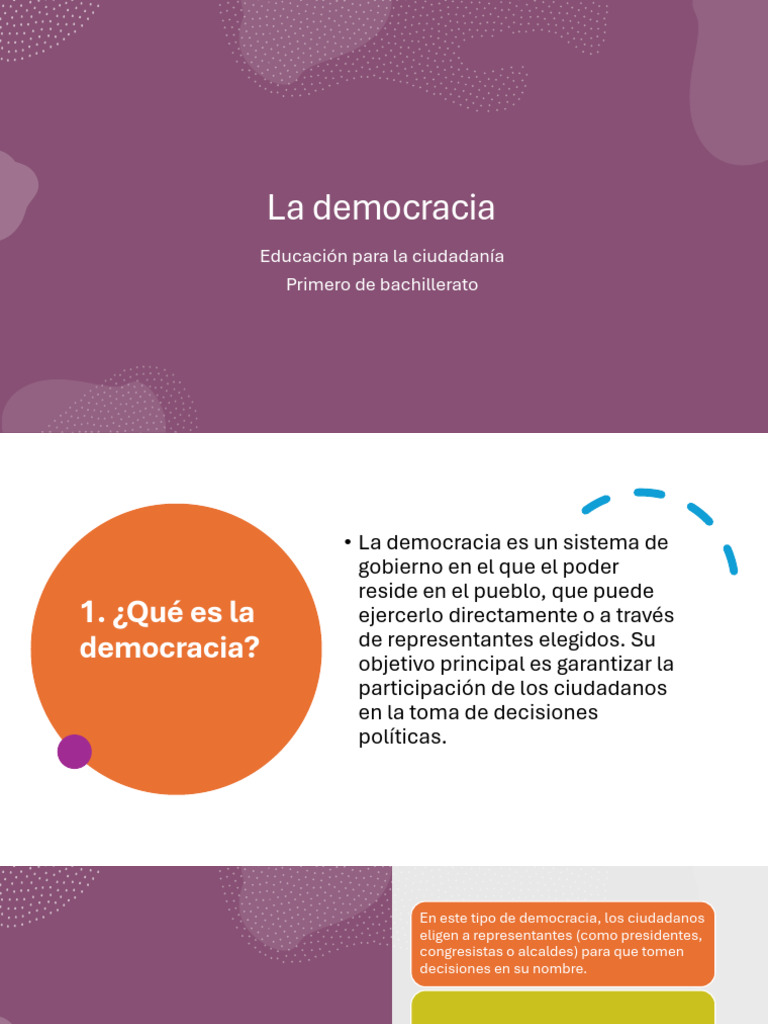 Tipos de Democracia y su Funcionamiento | PDF | Democracia | Ideologías ...