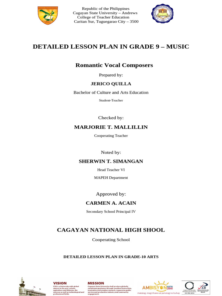 Romantic Vocal Composers | PDF | Romantic Music | Opera