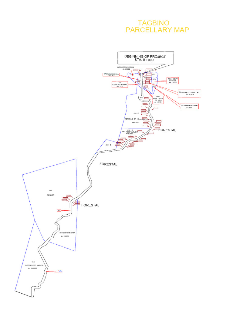 Tagbino Parcellary Map | PDF