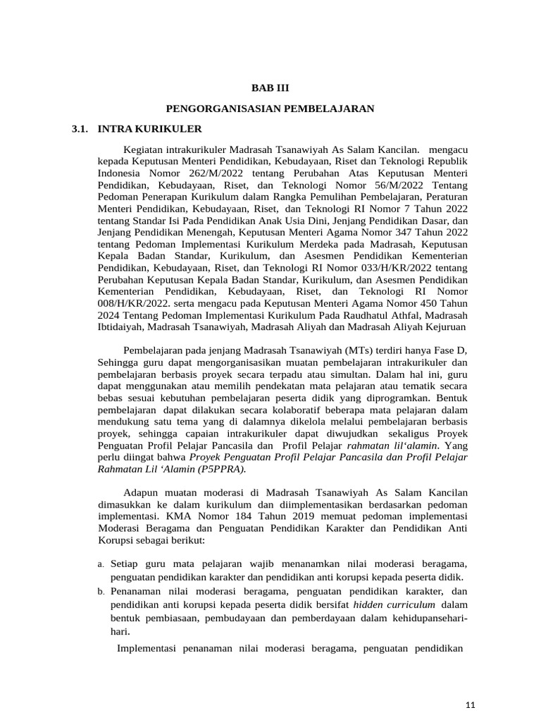 Kom Ma - Mts - Bab 3 Fix | PDF