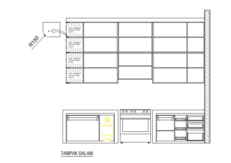 Gambar Kerja Kitchen 2 | PDF