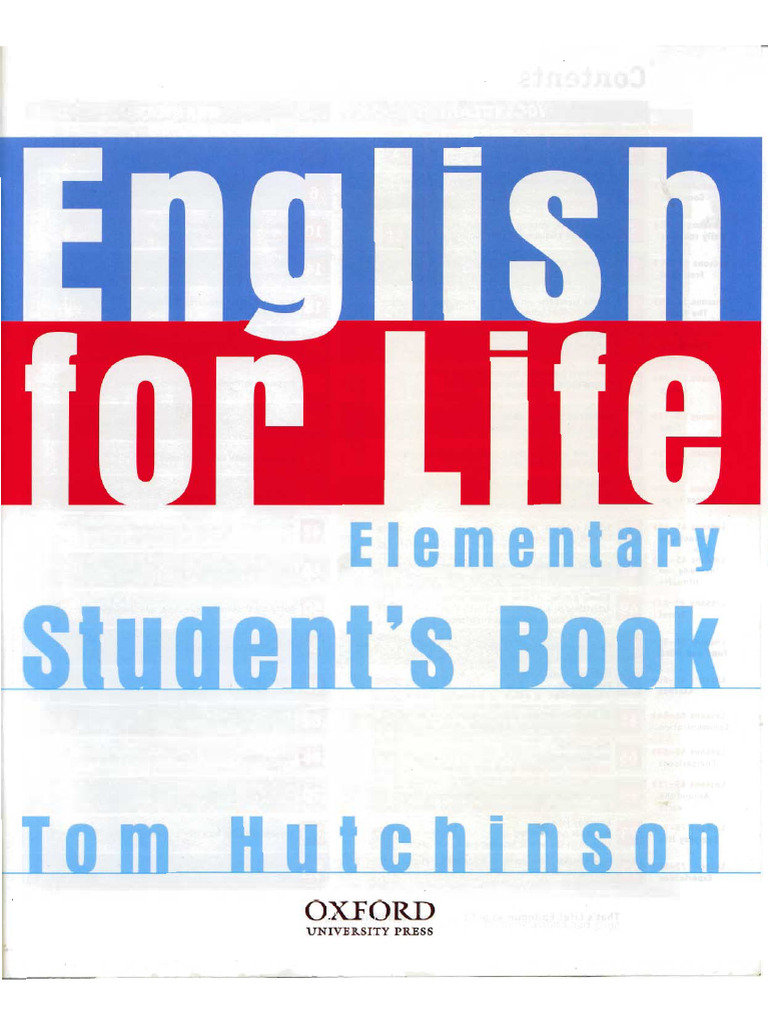 Pdfcoffee.com 40234333 Oxford English for Life Elementary Student s Bookpdf 2 Pd | PDF