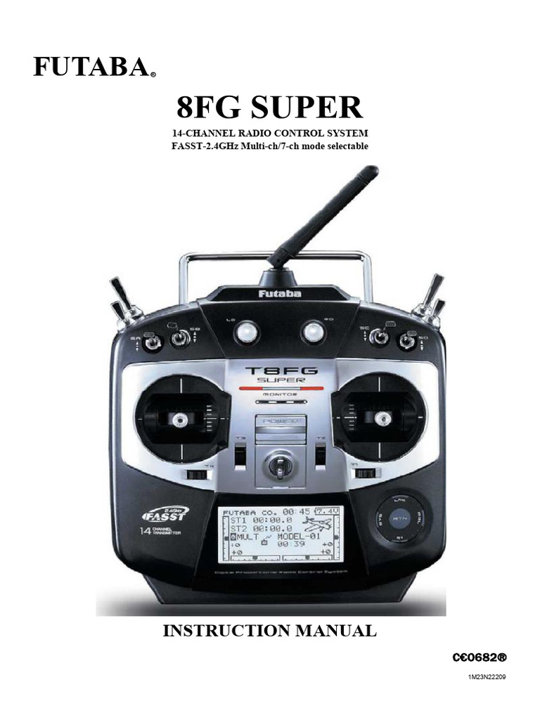 Futaba t8fg 中文说明书 | PDF
