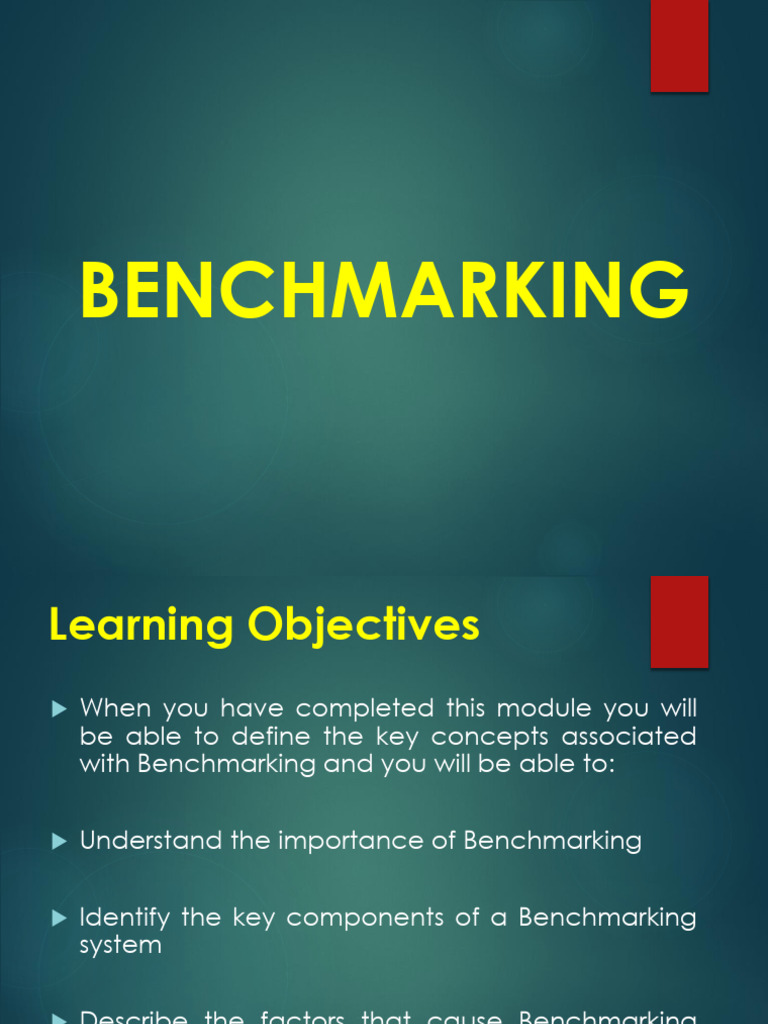 Understanding Benchmarking Essentials | PDF | Benchmarking | Evaluation