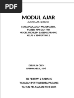 Modul Ajar KPK Dan FPB Matematika Kelas 5 | PDF