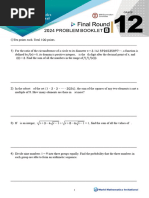SMC 2023 Questions and Solutions | PDF | Circle | Mathematics