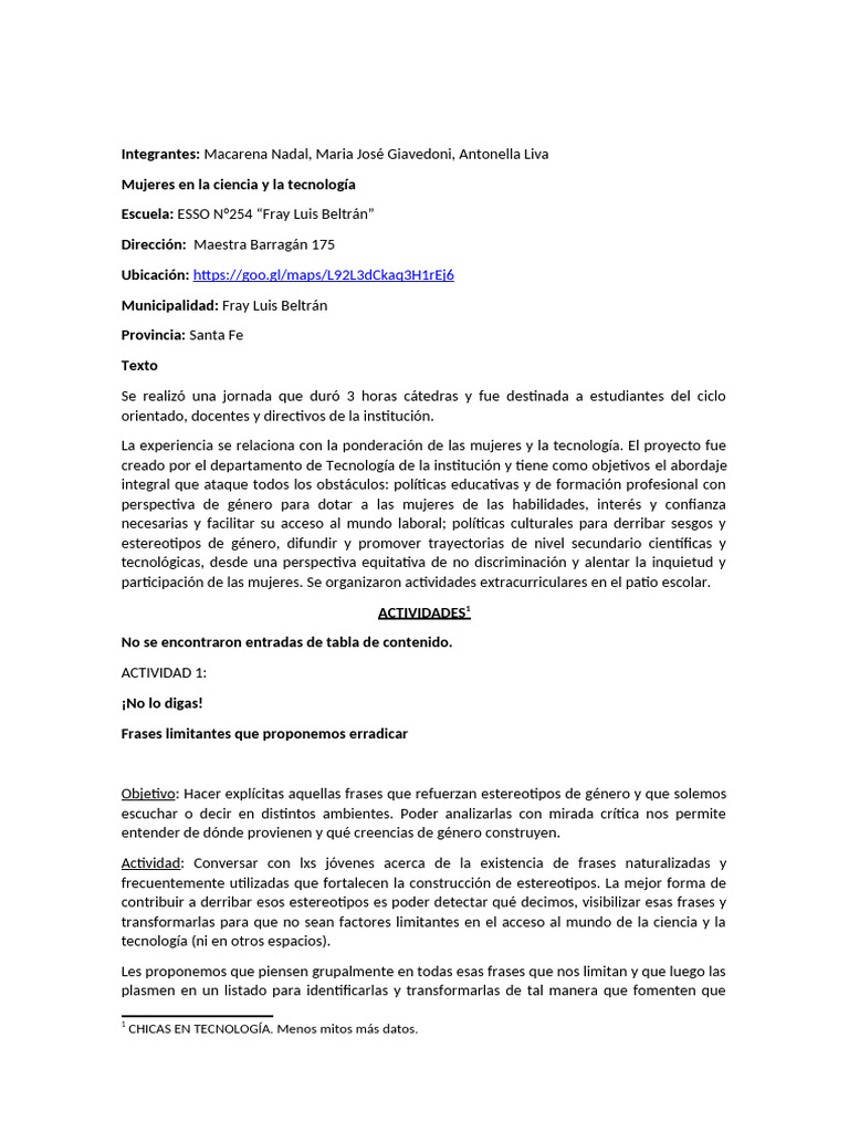 Universo Dislocar | PDF | Estereotipos | Rol de género