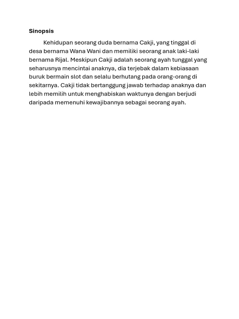 Naskah Kelompok Wana Wani | PDF