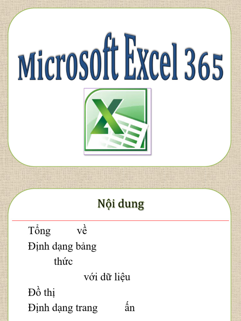 Huong Dan Su Dung-MS Excel | PDF