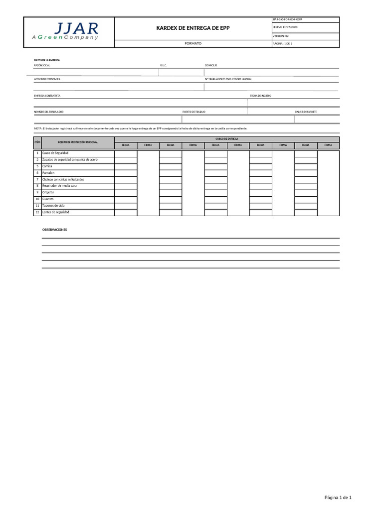 Kardex EPP | PDF | Autenticación | Gobierno y personalidad