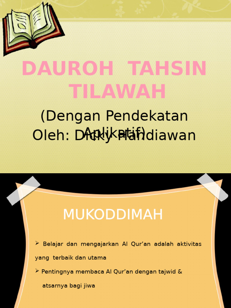Tahsin Al Quran Makhorijul Huruf | PDF