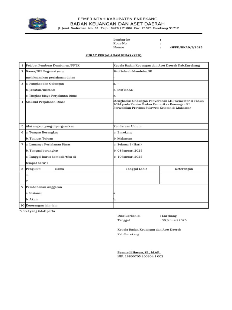 SPPD TERBARU 2024 (1) | PDF