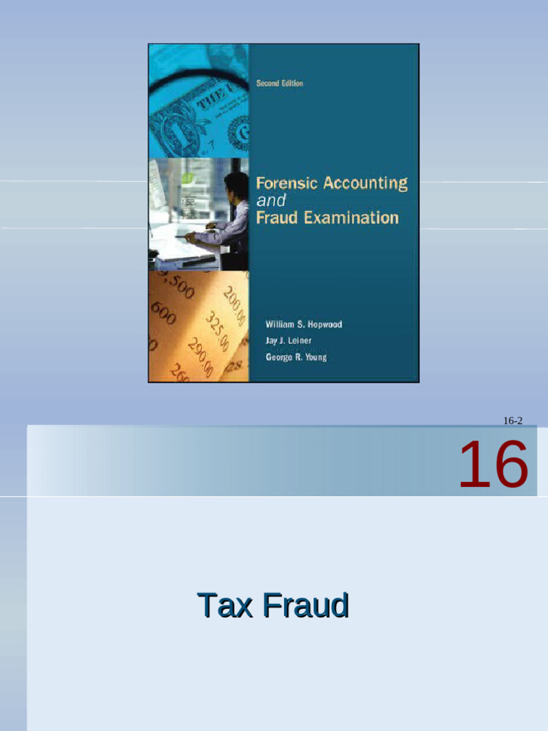 Forensic in Tax Fraud | PDF | Taxation In The United States | Corporate ...