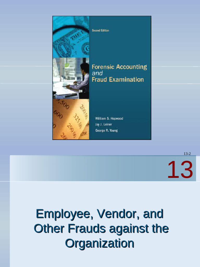 Employee and Vendor Fraud Types | PDF | Fraud | Business