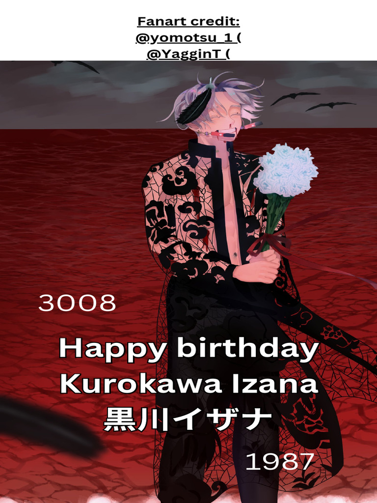 Happy Kurokawa Izana day | PDF