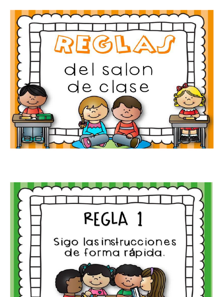 Reglas Del Salon | PDF
