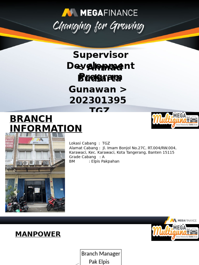 Ahmad Budiarta Gunawan - PPT Panel OJT SDP Batch 1 - TGZ | PDF