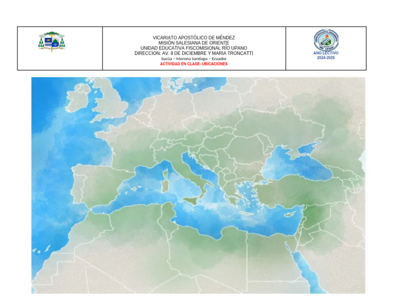 Mapa Segundo Bgu | PDF