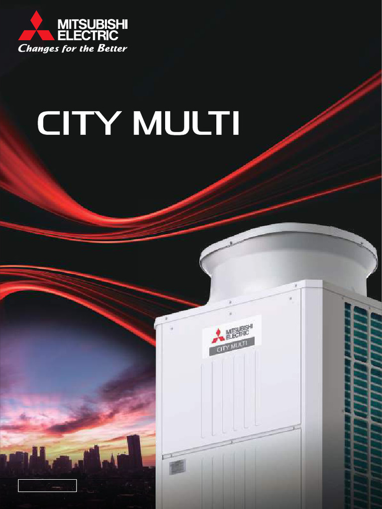VRF-City Multi Mitsubishi Electric | PDF | Air Conditioning | Energy Conservation