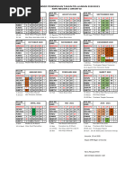 Kalender KB 3 Bulanan | PDF | Kekerasan