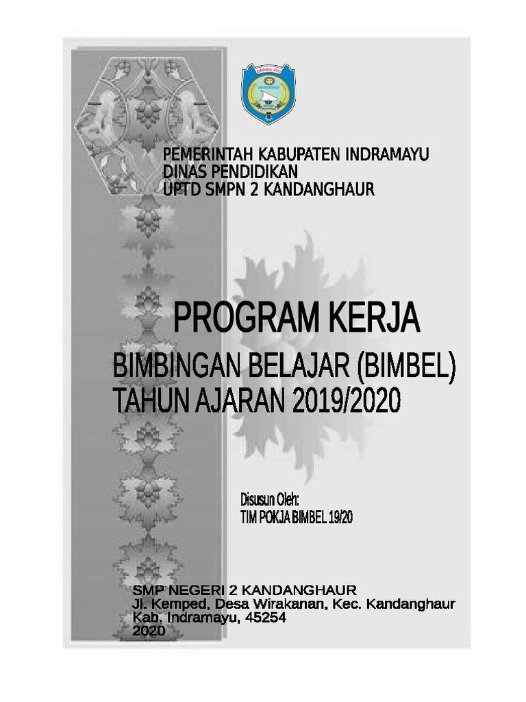 Pokja Bimbel 1819 | PDF