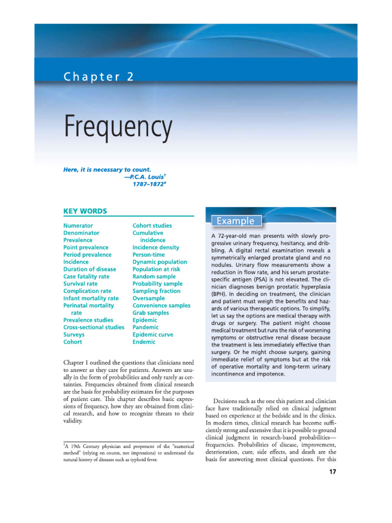 Fletcher - Clinical Epidemiology - The Essentials - Chapter 2 | PDF