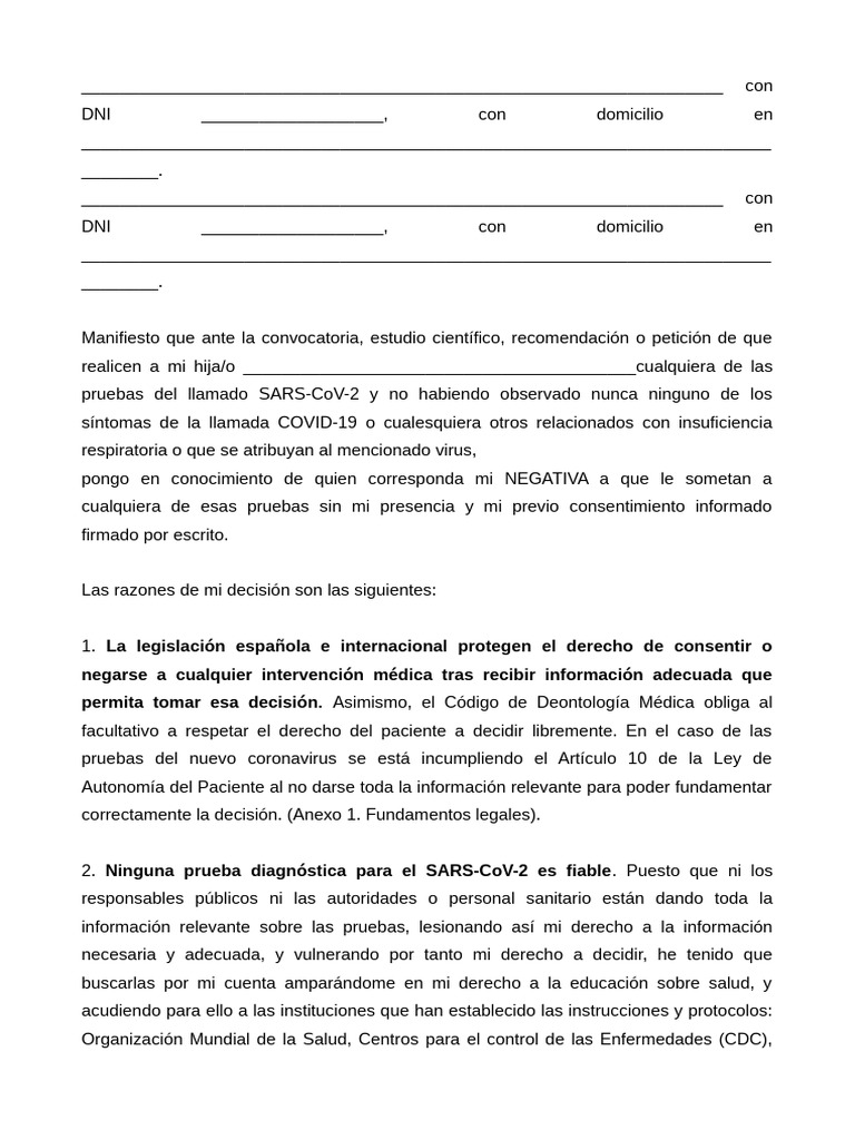 Negativa PCR Serología | PDF | Virus | Derechos