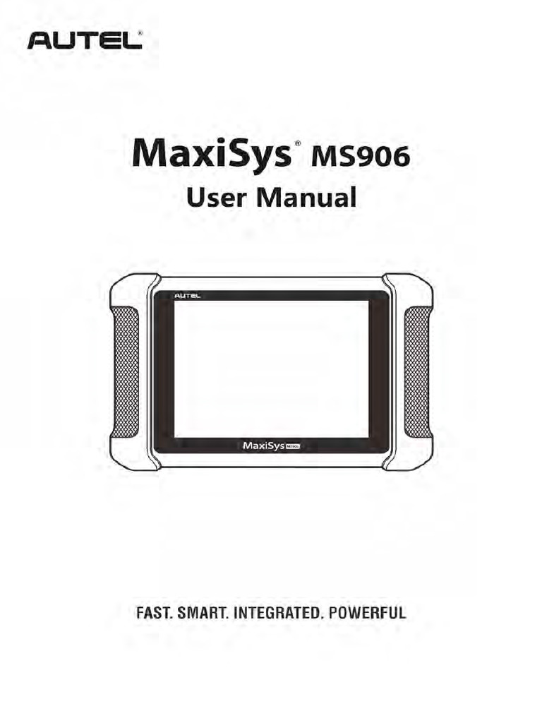 Manual-Autel Herfer | PDF | Tablet Computer | Power Supply