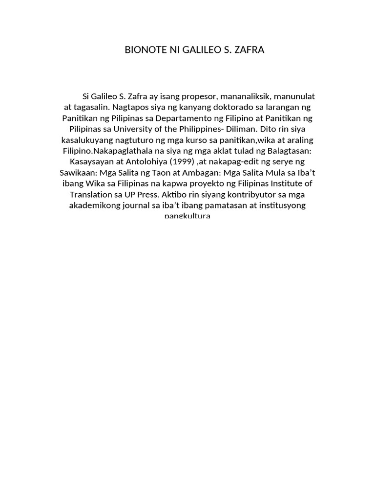 Filipino Tom 1 | PDF