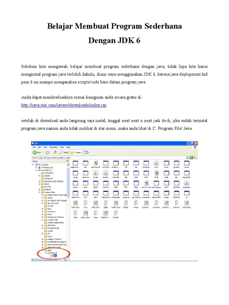 Belajar Membuat Program Dengan Java | PDF