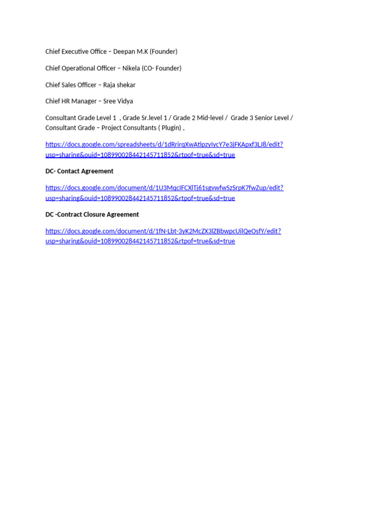 Chief Executive Office | PDF