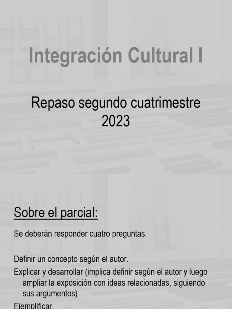 Repaso 2° Cuatr. - IC I COMISION Aula 7 | PDF | Estratificación social | Antonio Gramsci