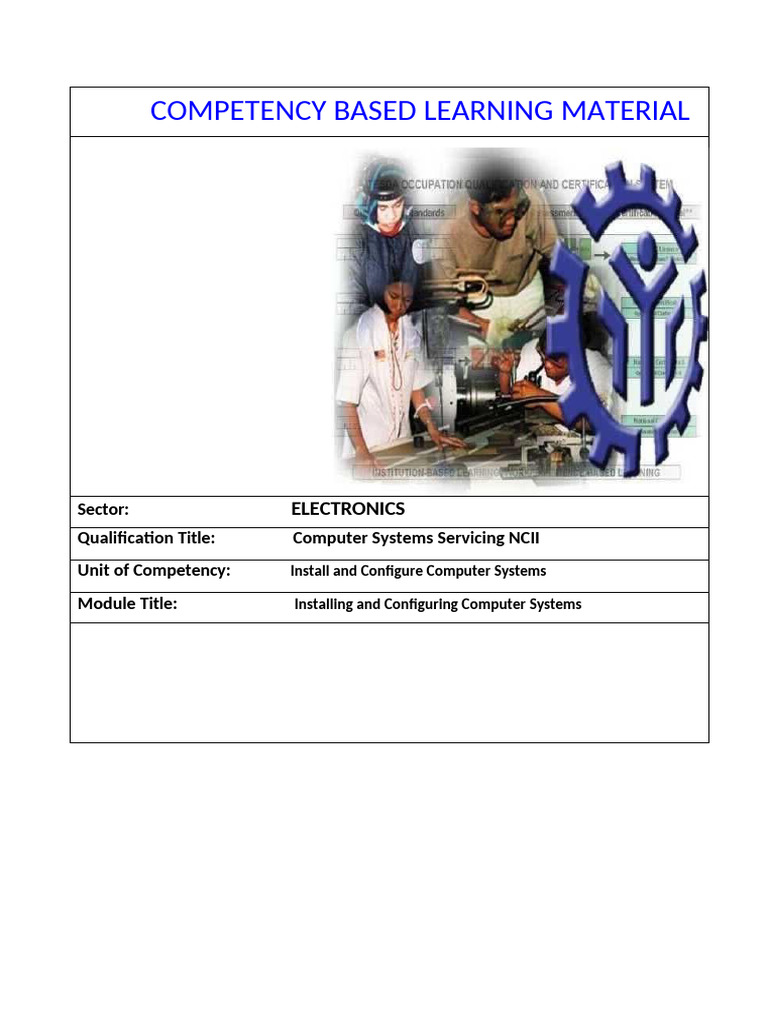 CBLM-Computer-Systems-Servicing | PDF | Operating System | Unix