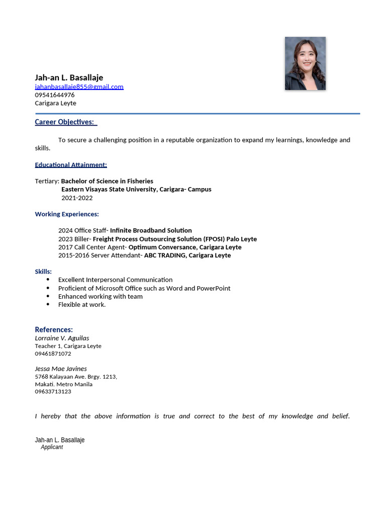 Resume-Jah-an | PDF