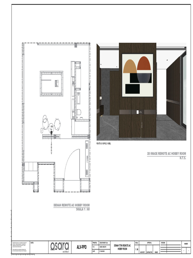 DENAH TITIK REMOTE AC | PDF