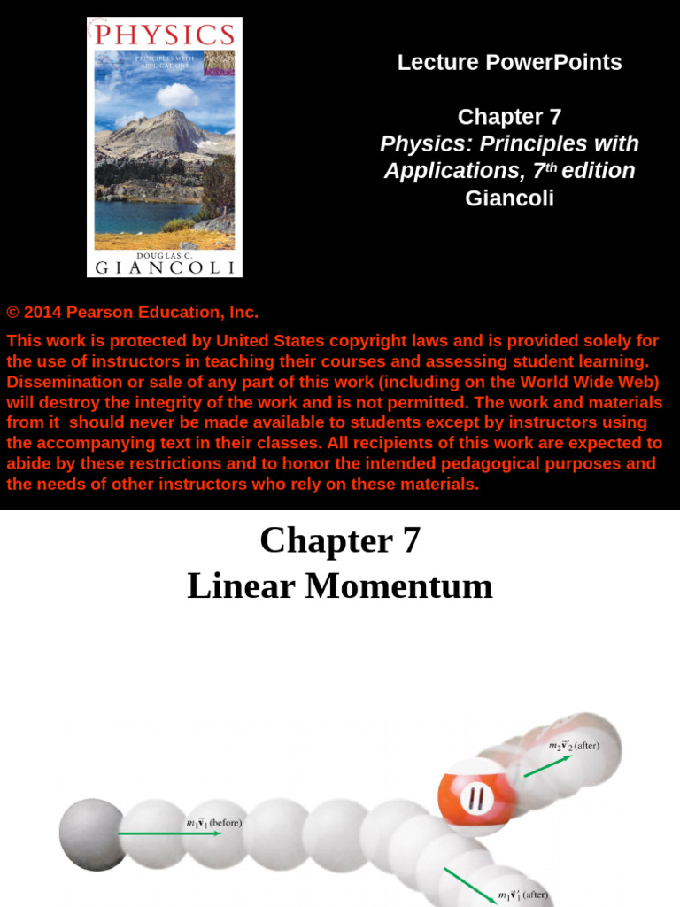 07 - LectureOutline - 1st | PDF | Collision | Momentum