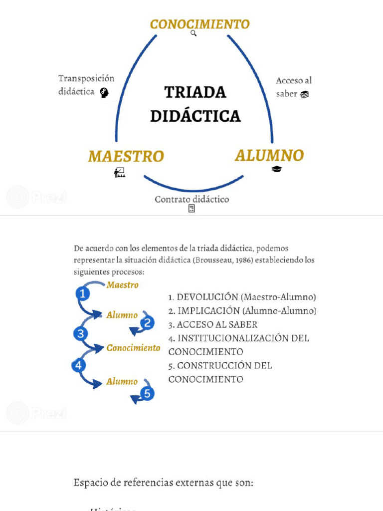 Triada_Didáctica | PDF
