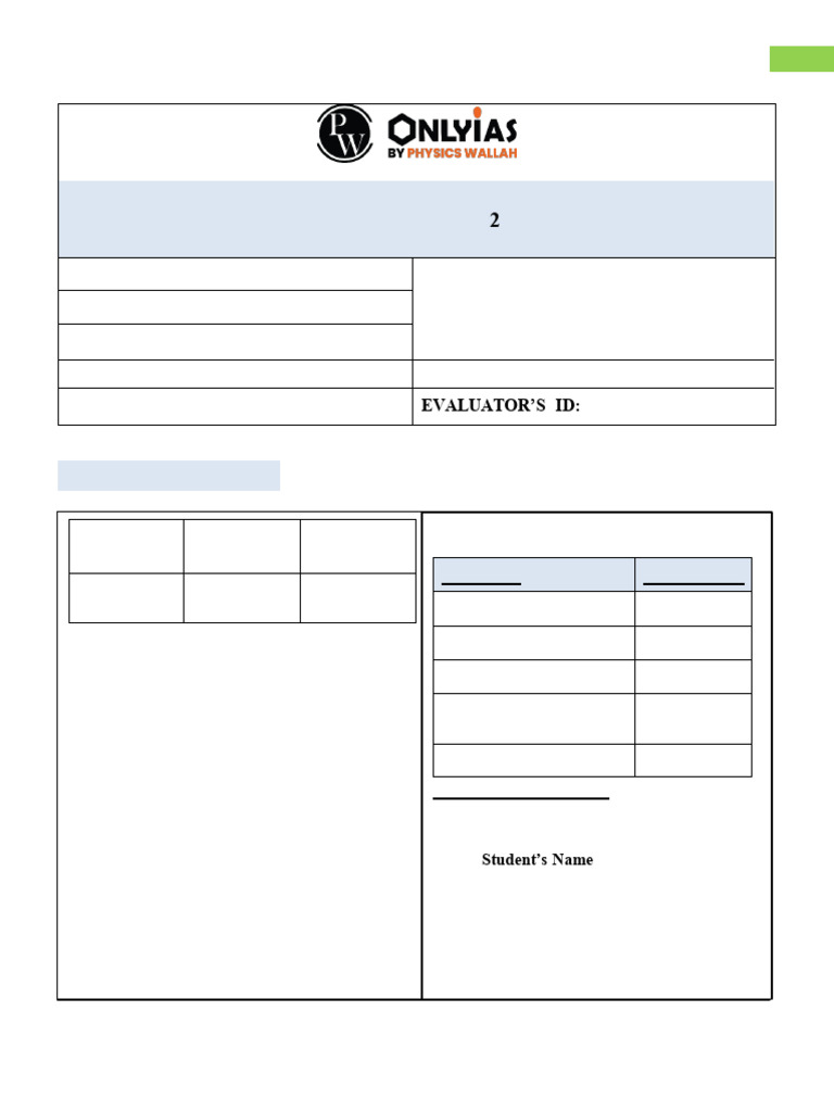 Polity 12 - Daily Mains Question Booklet | PDF