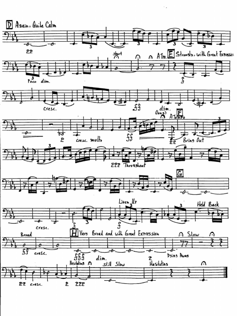 Bass Trombone 3 | PDF