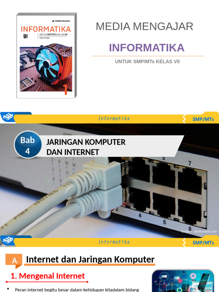 Jaringan Komputer dan Internet SMP Kelas VII | PDF