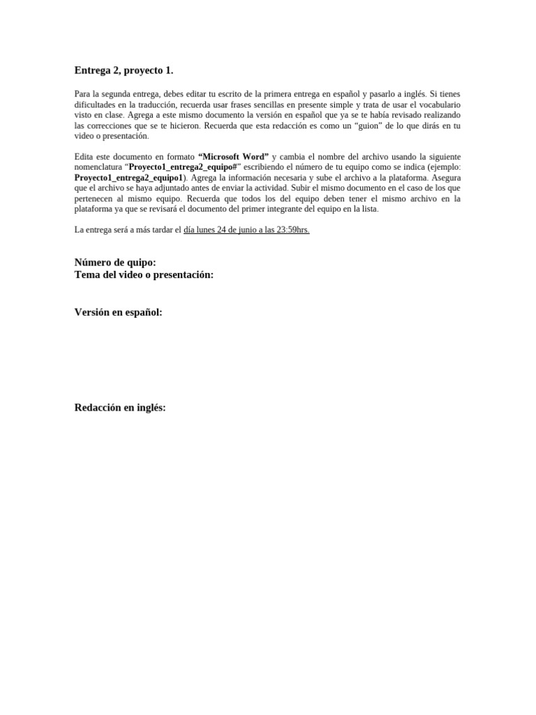 Proyecto1 Entrega2 | PDF