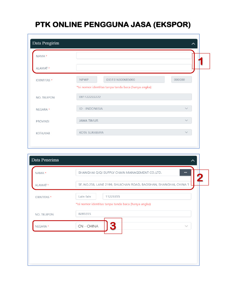 PTK_ONLINE EKSPOR BARANTIN | PDF