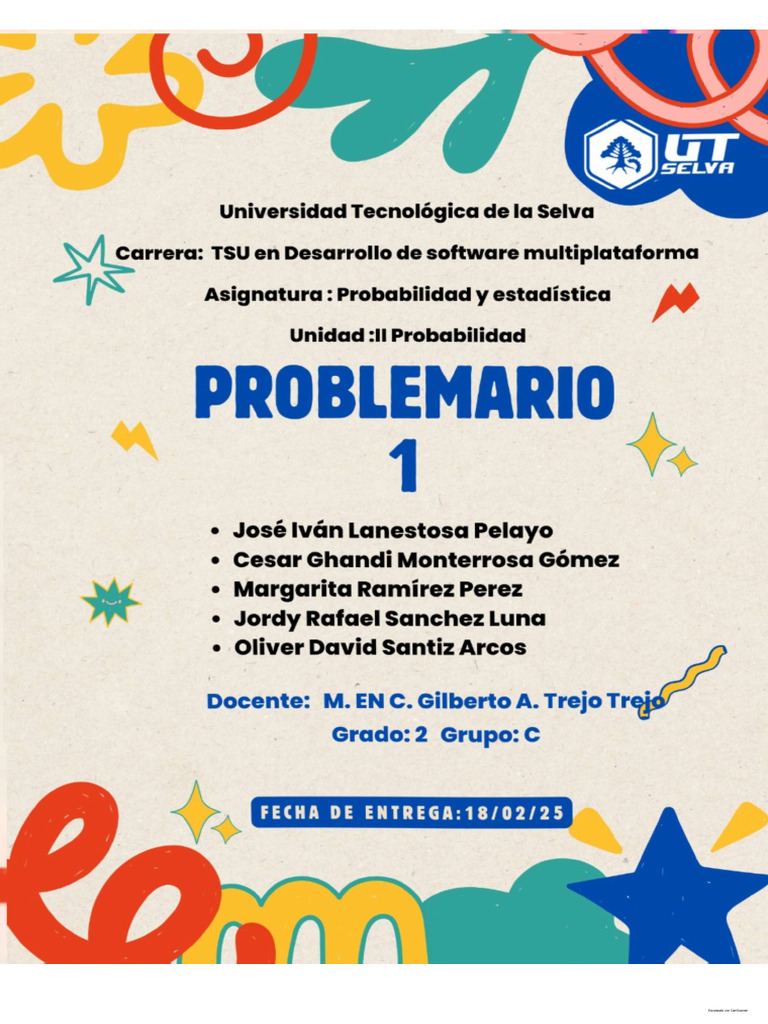 U2 Problemario1 2C E4 | PDF