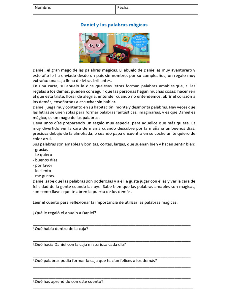 Magia de las Palabras Amables | PDF