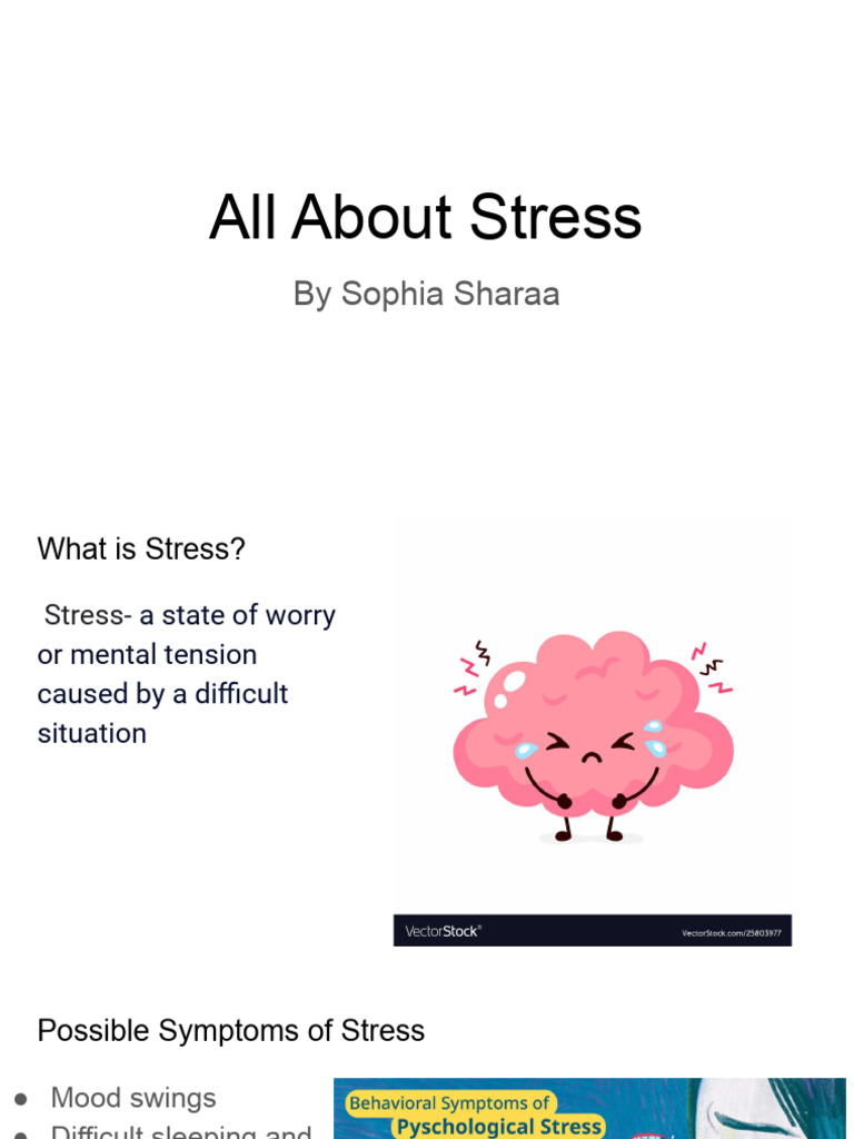 All About Stress | PDF | Stress (Biology) | Abnormal Psychology