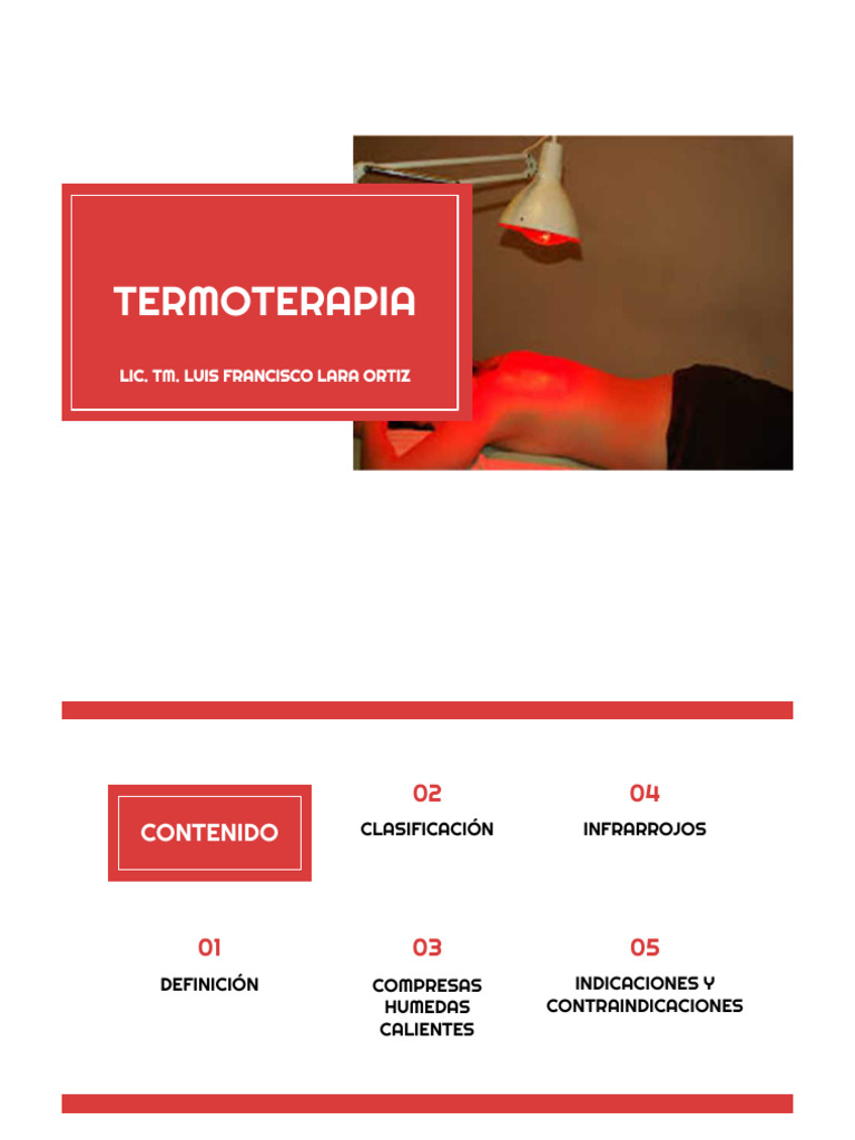 Termoterapia: Calor y Crioterapia en Fisioterapia | PDF | Infrarrojo ...