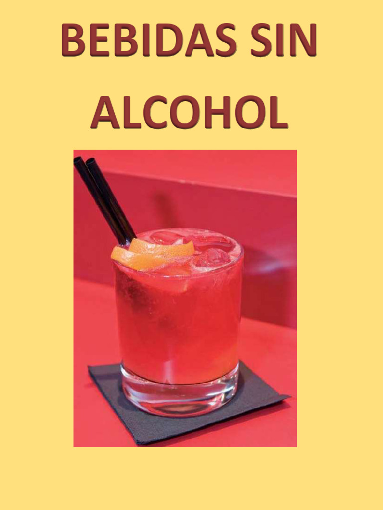 Recetas de Bebidas Sin Alcohol | PDF | Bebida